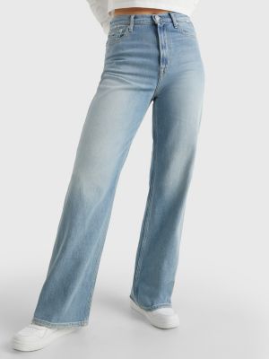 Claire High Rise Wide Leg Jeans Denim Tommy Hilfiger