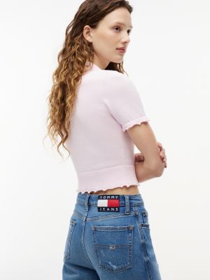 Claire High Rise Wide Leg Jeans | Denim | Tommy Hilfiger