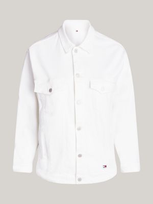 Curve Regular Fit Denim Trucker Jacket Denim Tommy Hilfiger