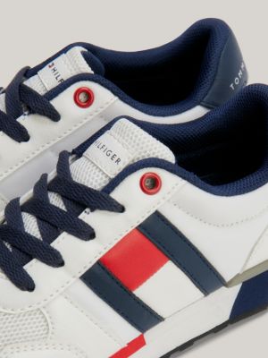 Lace Up Trainers White Tommy Hilfiger