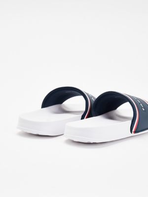 Badeschuh Mit Color Block Logo Weiß Tommy Hilfiger
