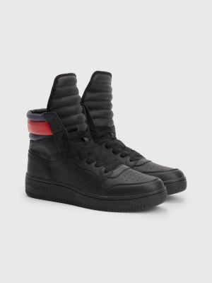 High-Top Basketball Trainers | BLACK | Tommy Hilfiger