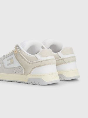 Sneaker In Skater Stijl Grijs Tommy Hilfiger
