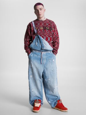 Tommy Jeans X Aries Big Trainers Red Tommy Hilfiger