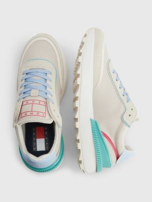 Baskets De Running Techniques Beige Tommy Hilfiger
