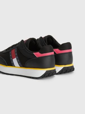 Retro Sneaker Mit Color Pop Design Schwarz Tommy Hilfiger