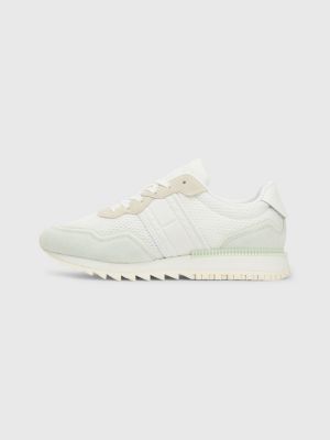 Retro Sneaker Mit Strukturmix GrÜn Tommy Hilfiger