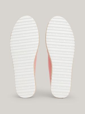 Varsity Logo Espadrilles Pink Tommy Hilfiger