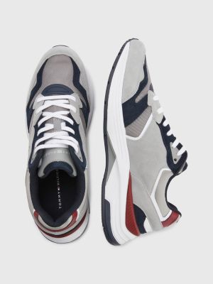 Baskets De Running Th Monogram Gris Tommy Hilfiger