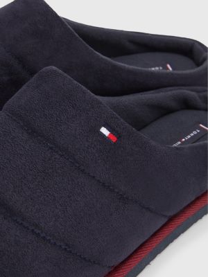 Hausschuh Mit Color Block Sohle Blau Tommy Hilfiger