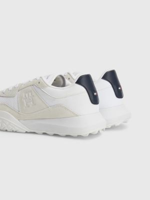 Retro Th Modern Runner Trainers White Tommy Hilfiger