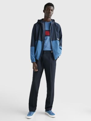 Sneaker Aus Canvas Mit Monogramm Blau Tommy Hilfiger