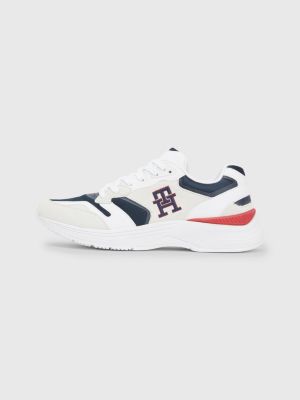 Sneakers Th Modern Con Mix Di Texture Blu Tommy Hilfiger