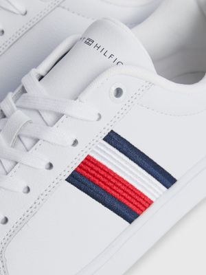 Sneakers Signature Con Suola Preformata Bianco Tommy Hilfiger