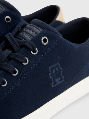Blue Trainers for Men | Suede & Leather Trainers | Tommy Hilfiger® UK
