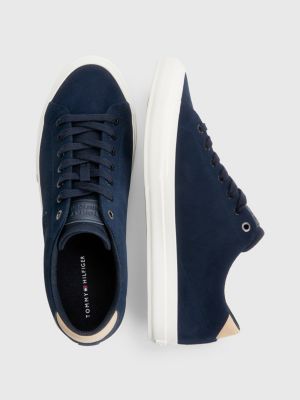 Blue Trainers for Men | Suede & Leather Trainers | Tommy Hilfiger® HR