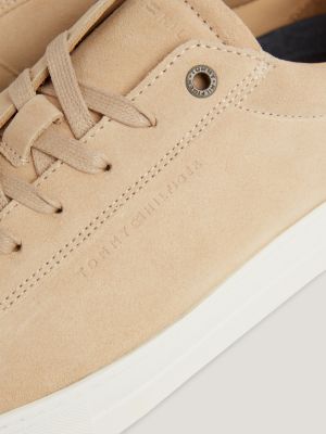 Baskets Modern En Daim Premium Beige Tommy Hilfiger