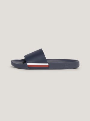 Signature Badeschuh Mit Logo Blau Tommy Hilfiger