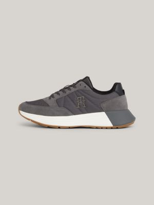 Classics Elevated Th Monogram Runner Sneaker Grau Tommy Hilfiger