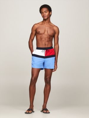 Stripe Webbing Strap Flip Flops Black Tommy Hilfiger