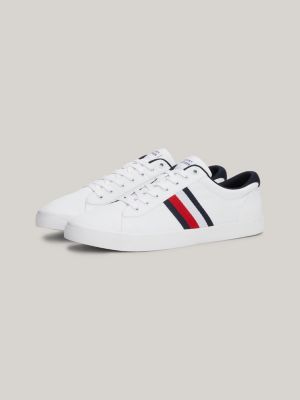 Essential Iconic Signature Tape Trainers White Tommy Hilfiger