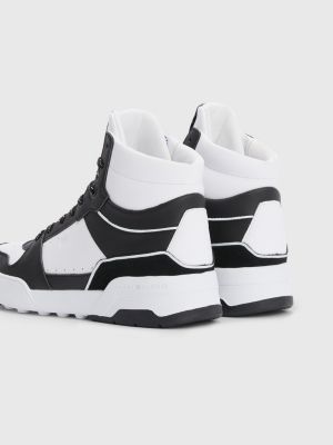 Baskets Montantes Colour Block Blanc Tommy Hilfiger