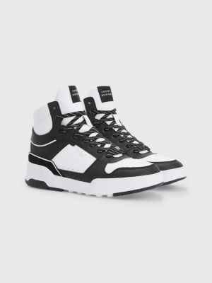 Baskets Montantes Colour Block Blanc Tommy Hilfiger