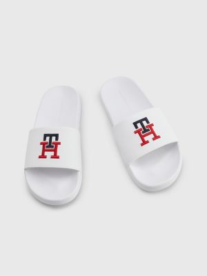 Essential Badeschuh Mit Logo Weiß Tommy Hilfiger