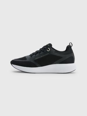 Active Sneaker Met Mesh Zwart Tommy Hilfiger