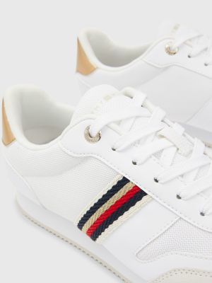 Essential Runner Sneaker Mit Gurtband Weiß Tommy Hilfiger