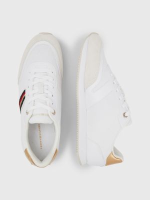 Essential Runner Sneaker Mit Gurtband Weiß Tommy Hilfiger
