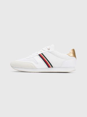 Essential Runner Sneaker Mit Gurtband Weiß Tommy Hilfiger