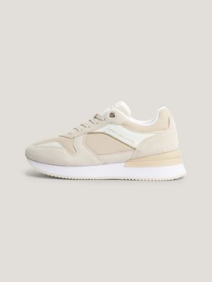 Baskets De Running Mi Montantes Elevated Beige Tommy Hilfiger