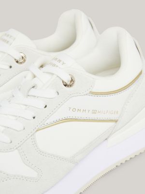 Elevated Mid-Top Runner-Sneaker | WEIß | Tommy Hilfiger