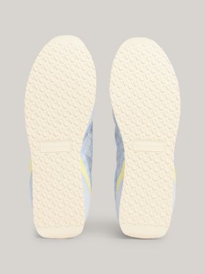 Th Monogram Heritage Runner Trainers Blue Tommy Hilfiger