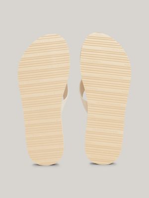 Webbing Strap Beach Sandals Beige Tommy Hilfiger