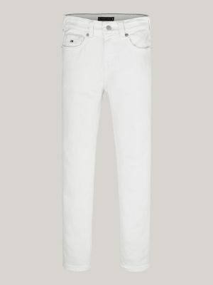 Scanton Slim White Jeans | White | Tommy Hilfiger