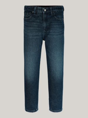 Tapered Jeans mit Greencast Waschung Blau Tommy Hilfiger