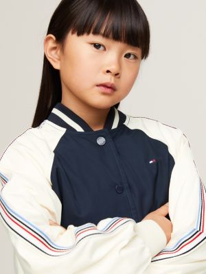 1985 Collection Varsity Back Logo Bomber Jacket | Blue | Tommy Hilfiger