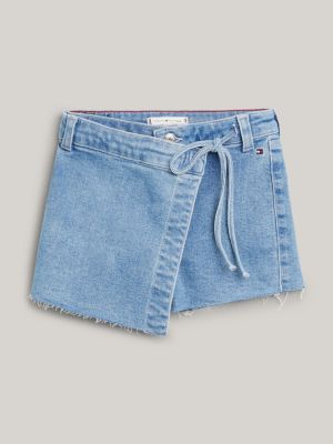 Light Wash Denim Skort | Denim | Tommy Hilfiger