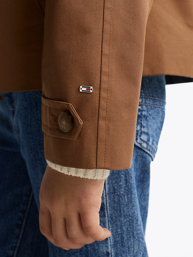 Double Breasted Jacket | Brown | Tommy Hilfiger Double Breasted Jacket | Brown | Tommy Hilfiger