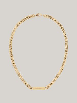Ionic Gold-Plated Chain-Link Necklace | Gold | Tommy Hilfiger