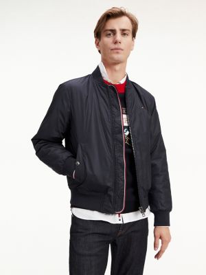Wattierte Bomberjacke Blau Tommy Hilfiger