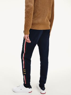 Jogger Met Geborduurd Th Monogram Blauw Tommy Hilfiger