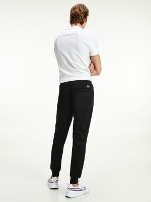 Essential Tapered Jogginghose Mit Tunnelzug Schwarz Tommy Hilfiger