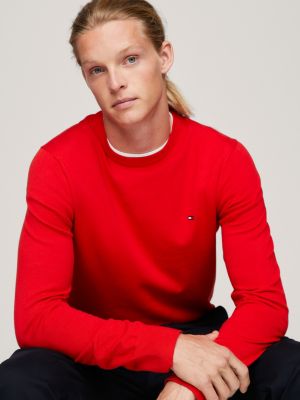 1985 Collection Crew Neck Jumper Red Tommy Hilfiger