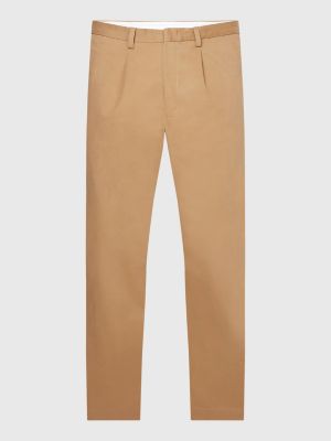 Th Monogram Relaxed Fit Hose Braun Tommy Hilfiger