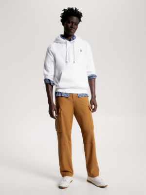 White Hoodies for Men | Warm Hoodies | Tommy Hilfiger® UK