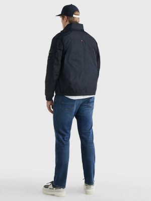 Packable Logo Zip Thru Regatta Jacket Blue Tommy Hilfiger