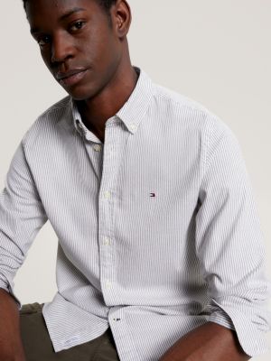 Chemise Oxford Coupe Standard 1985 Collection Vert Tommy Hilfiger